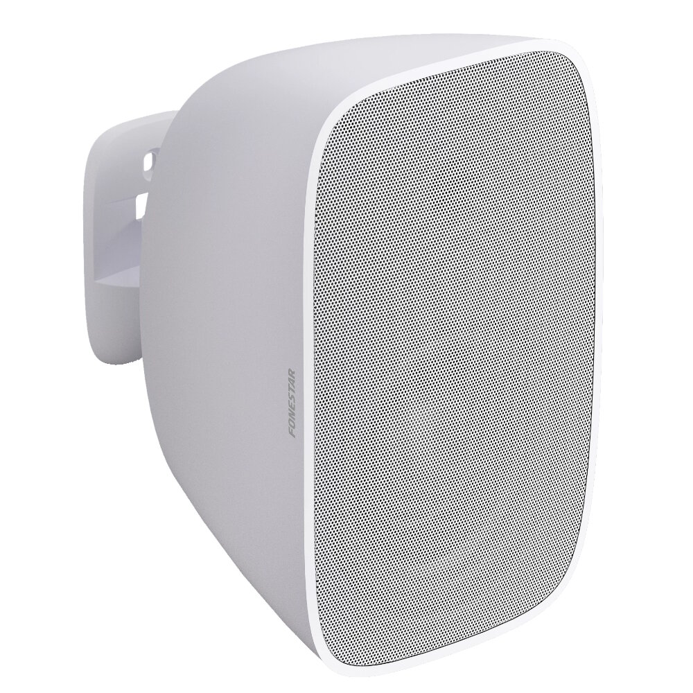 Fonestar SONORA-5TB- 5,25' всепогодная двухполосная настенная акустическая система , 40–80 Вт/8 Ом, белого цвета