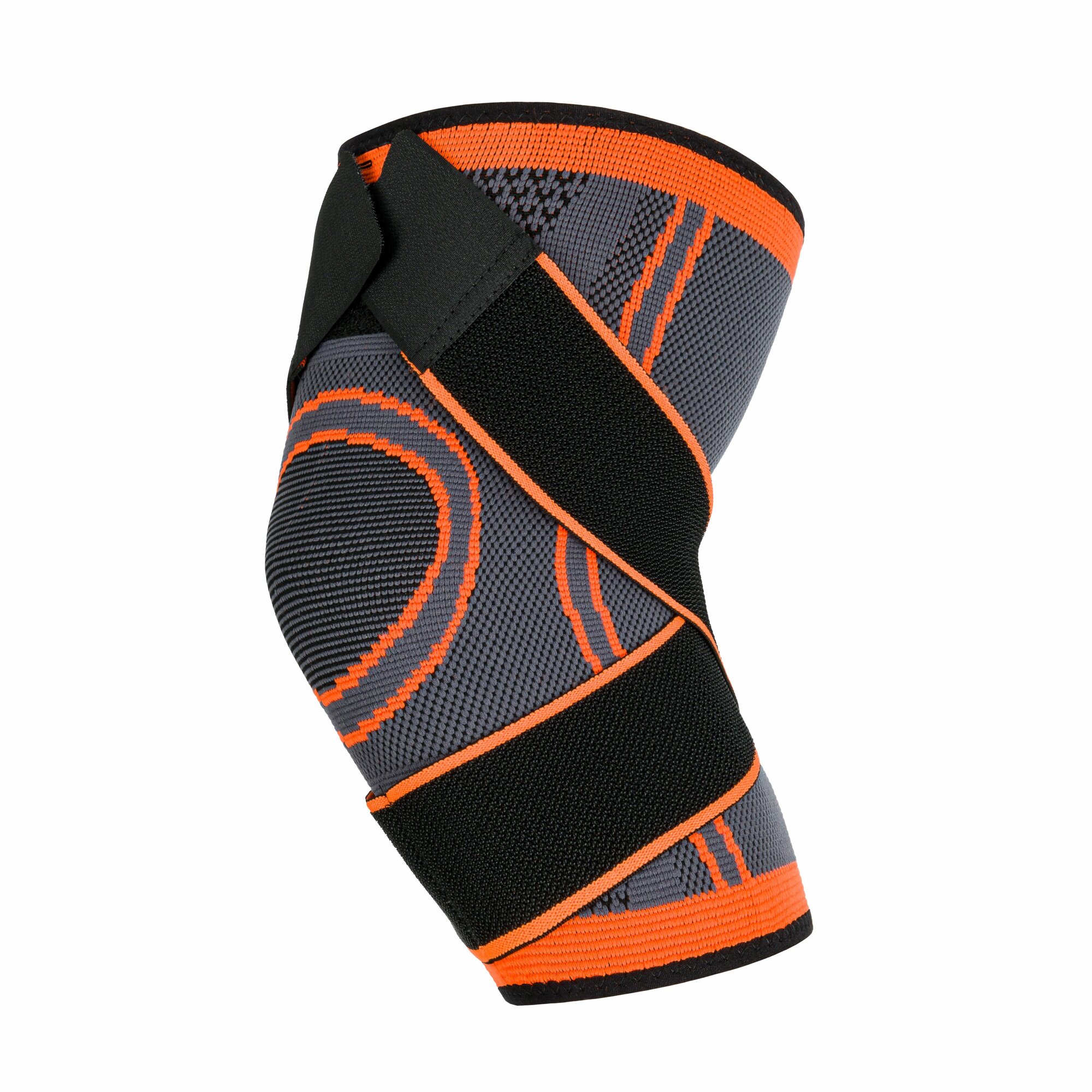 Суппорт колена RGX RGX-KP-800, для взрослых, размер M, серый/оранжевый