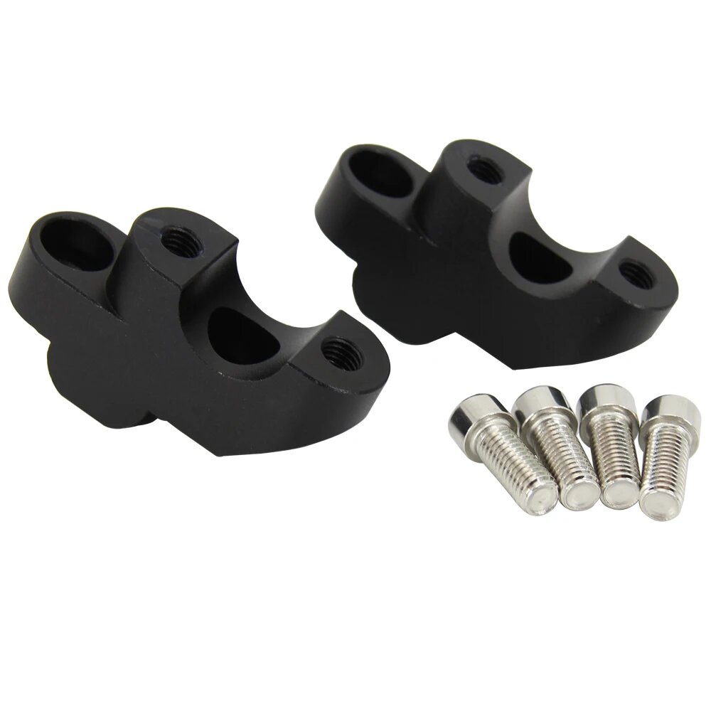 Новый для BMW R1100GS R 1100GS R1100 GS 22 мм 7/8 "алюминиевый зажим для руля с ЧПУ для мотоцикла, коническое крепление