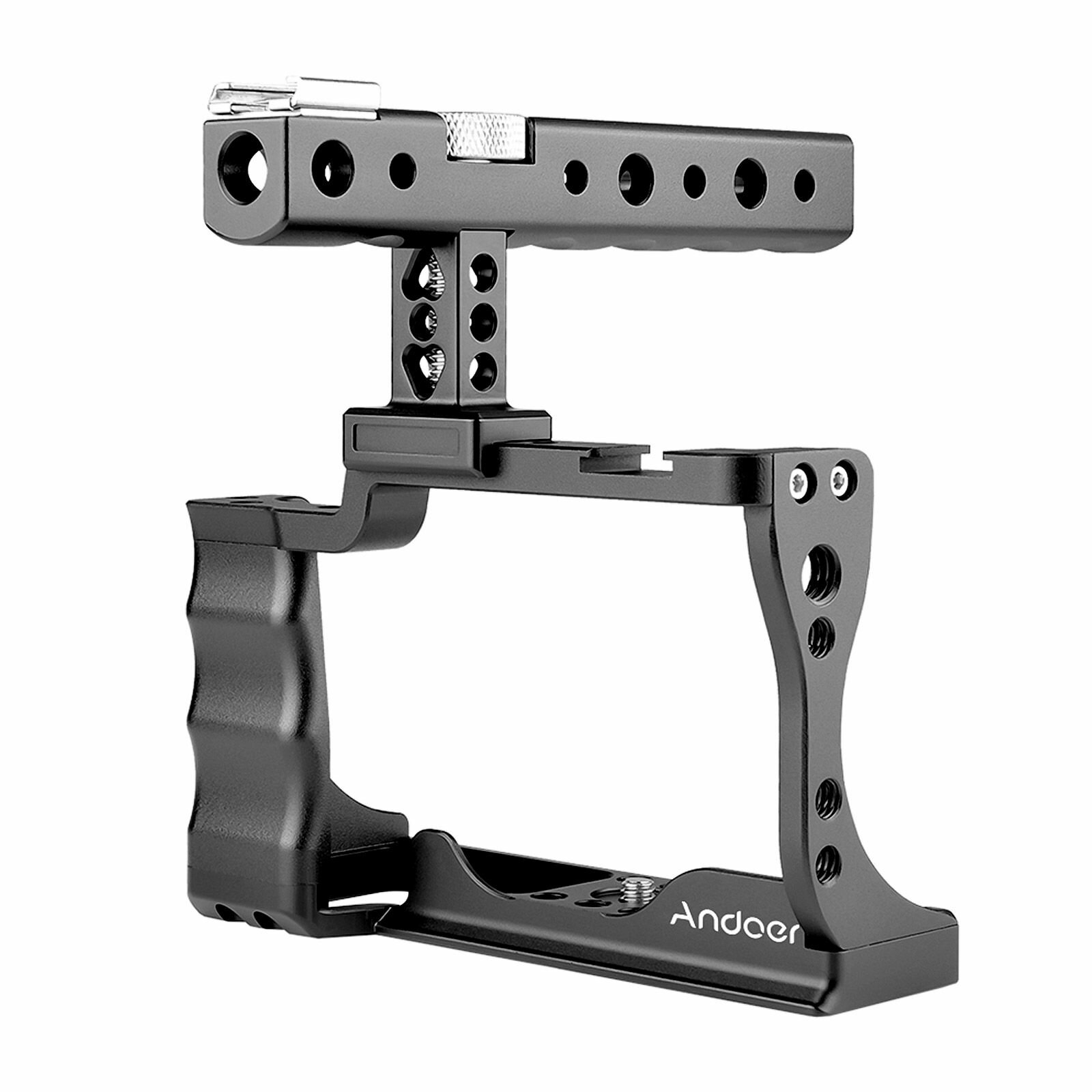 Andoer Camera Cage + комплект верхней ручки из алюминиевого сплава с креплением