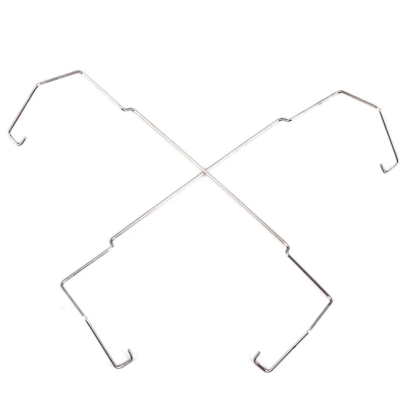 1 пара 12 см зажим для охлаждающего вентилятора процессора компьютера, зажим для стальной проволоки, металлический зажим