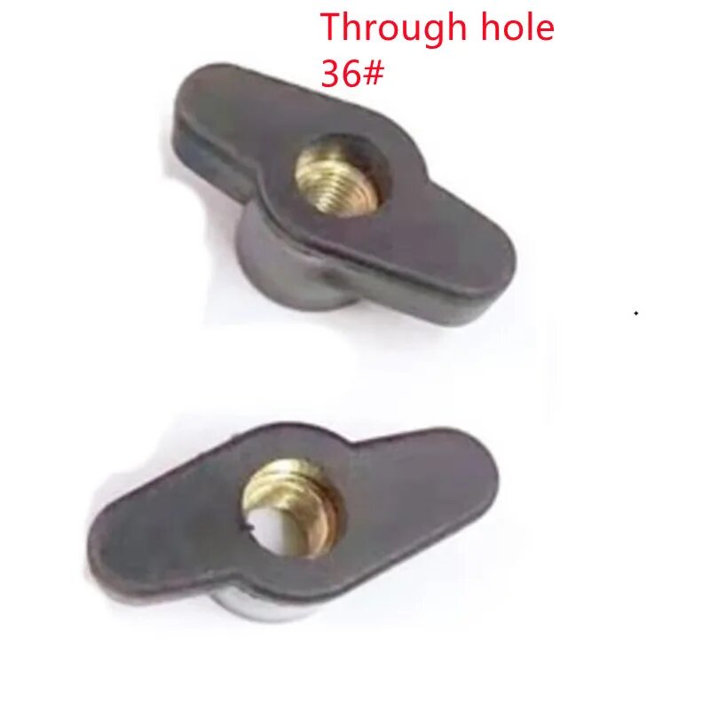 ZFhong Бакелитовые ручные гайки черного цвета M4 M5 M6 M8 М5 (постельное белье), S36 through 5pcs