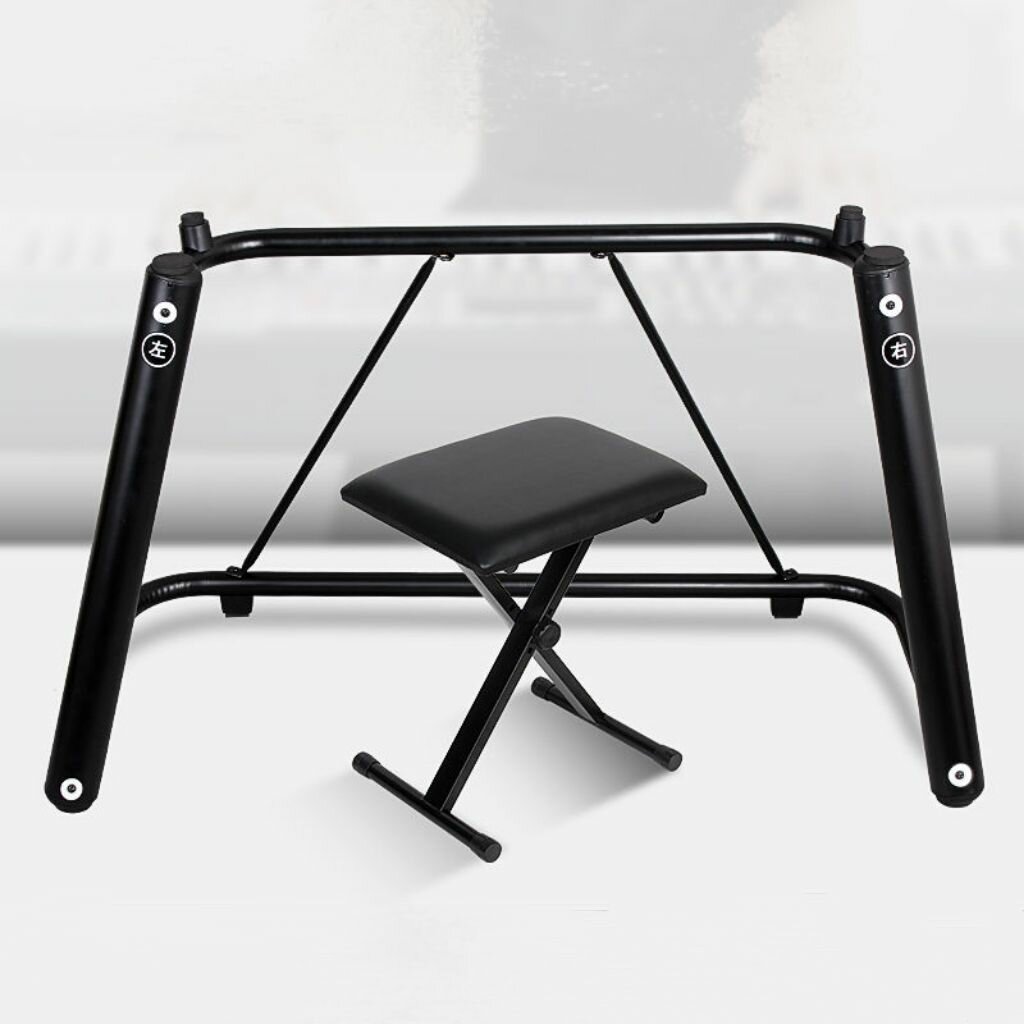 Стойка для синтезатора или пианино цифрового(Кронштейн + табурет)