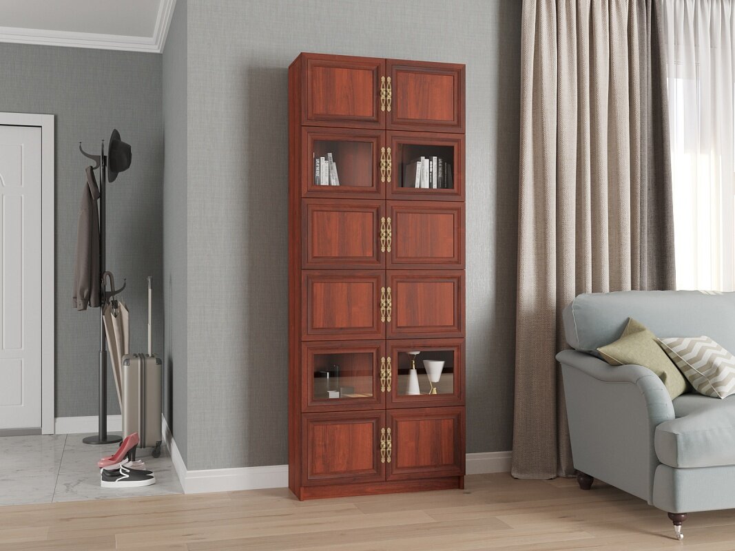 Книжный шкаф МебельЛэнд24 Карлос - 54 80x29x203