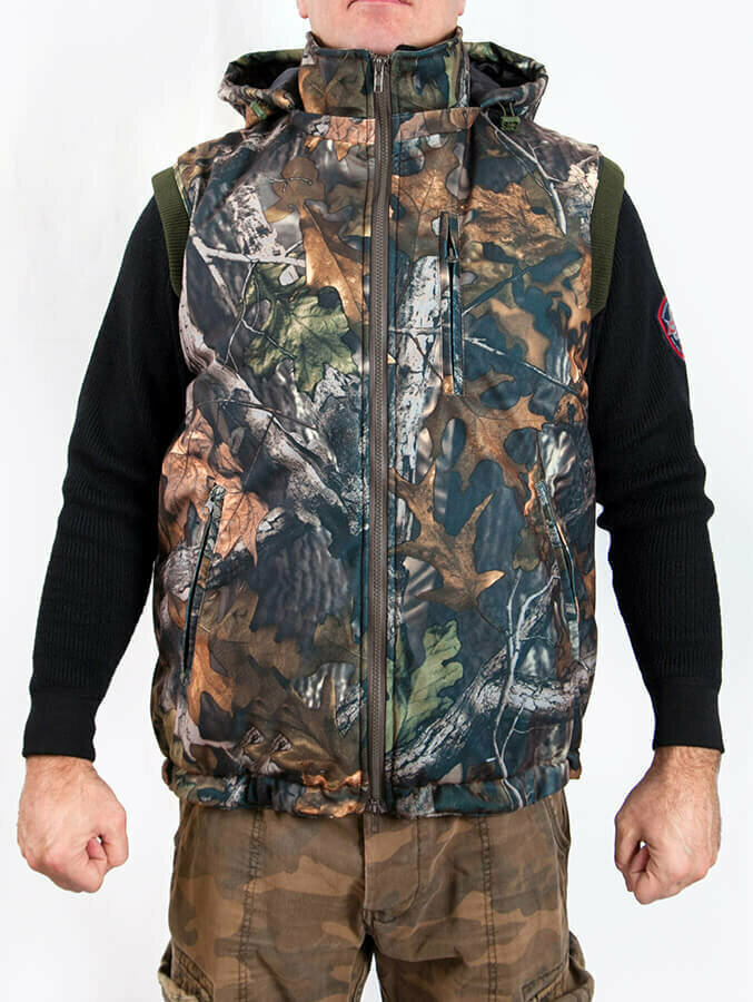 Охотничий жилет с подогревом RedLaika RL-HA-02 (52-54), 3-USB c регулятором температурного режима