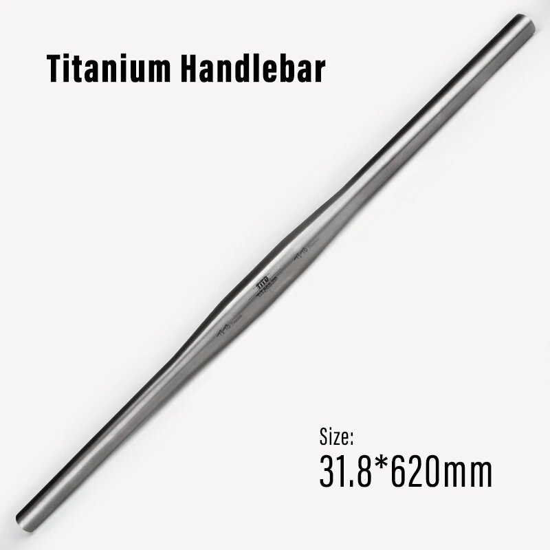 Руль для горного велосипеда TITO TITANIUM GR9 из титанового сплава 600-720 мм 31.8X620MM