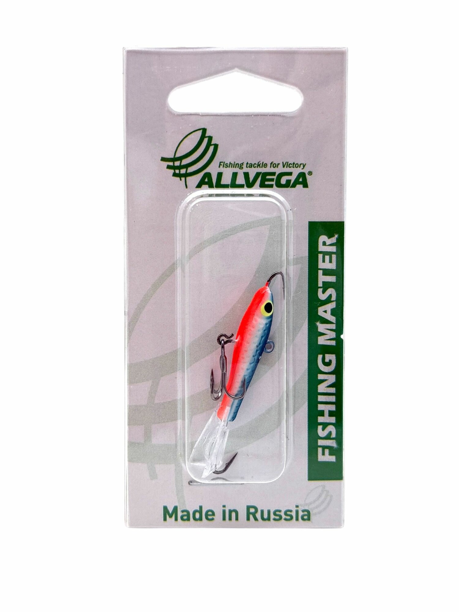 Приманка балансир для рыбалки ALLVEGA  вес 6 гр, длина 30 мм, цвет С4