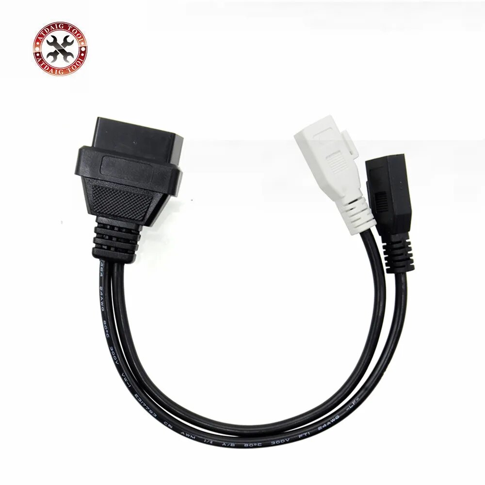 Заводская OBD OBD2 автомобильный диагностический адаптер для A-UDI 2X2Pin для OBD2 16Pin разъем для A-UDI V-W VAG серии 2 + 2Pin
