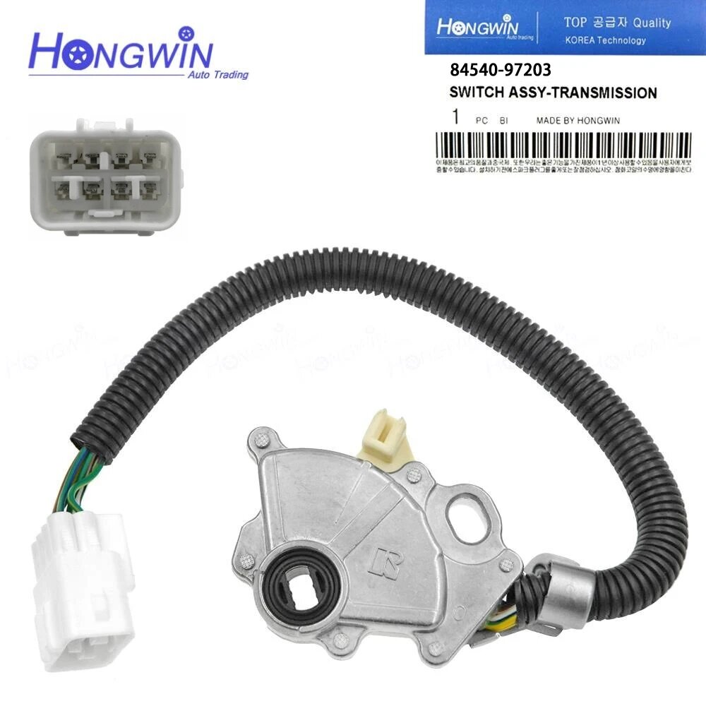 Нейтральный предохранительный переключатель для 2004-2010 Toyota Passo BB Sette Duet Agya Daihatsu Coo Boon Be-Go EJDE 1KRFE 384540-97203 8454097203