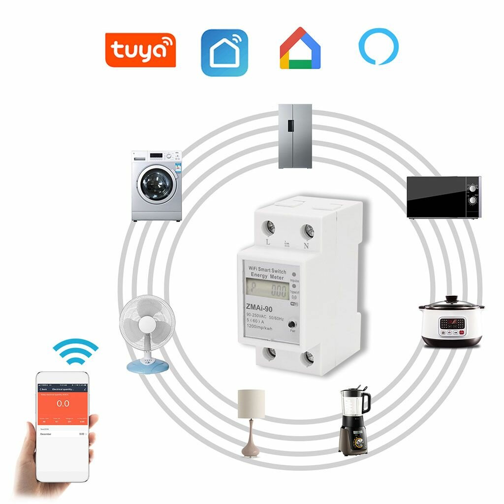 Дистанционный счетчик предоплаты Tuya Smart WIFI Remote