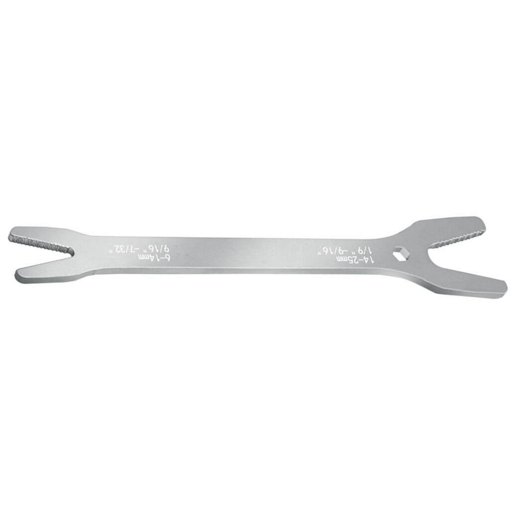 Гаечный ключ, Универсальный двусторонний ключ Y-образный серебристый