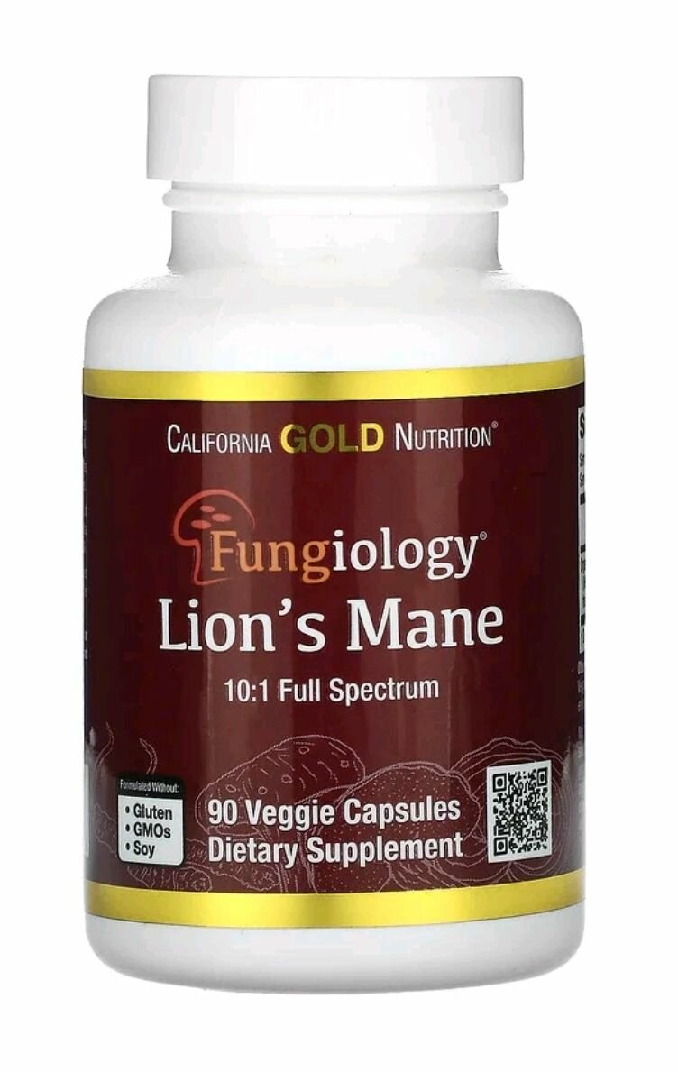 Ежовик гребенчатый Lions mane, 600 мг