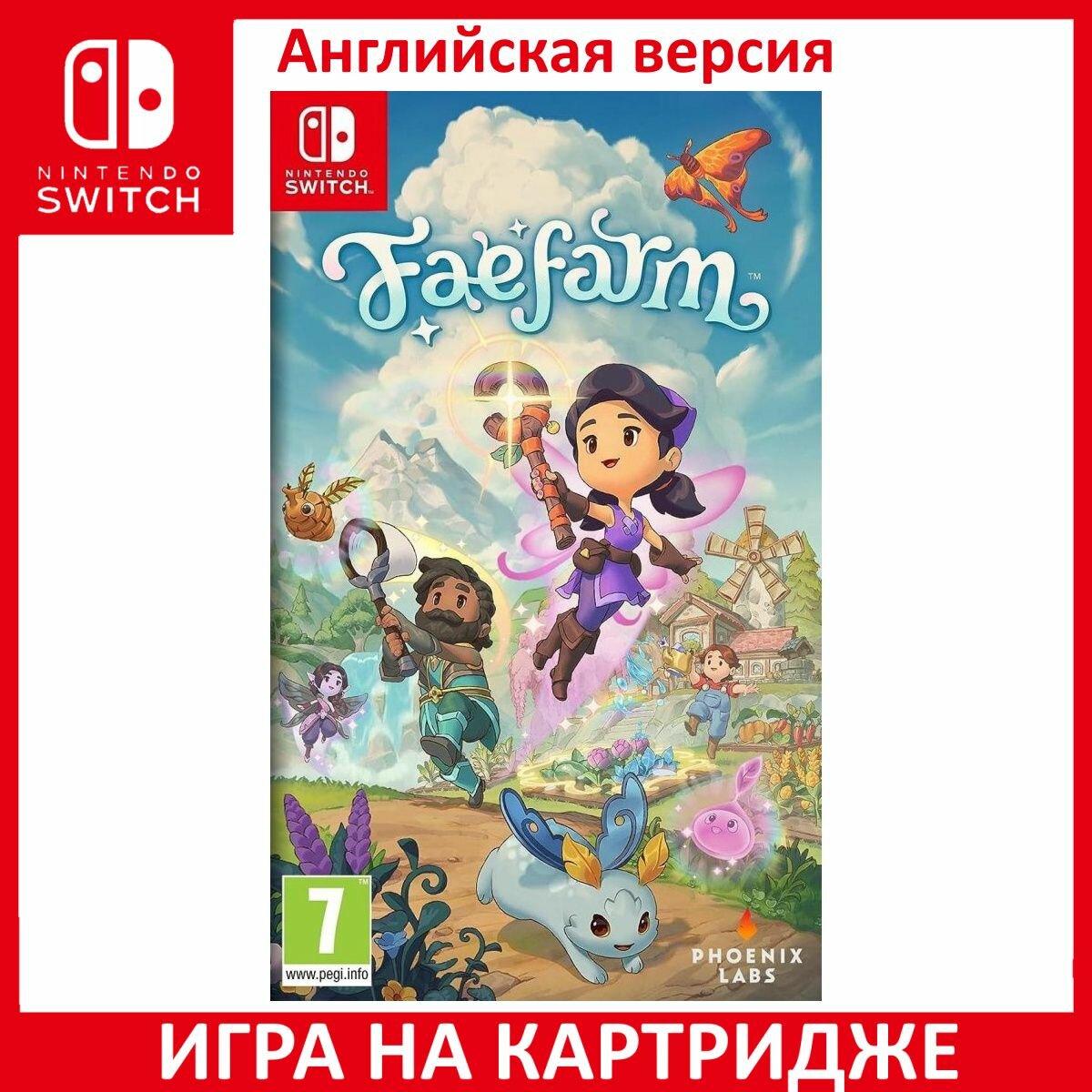 Игра Fae Farm Switch Картридж на Nintendo Switch Английская версия