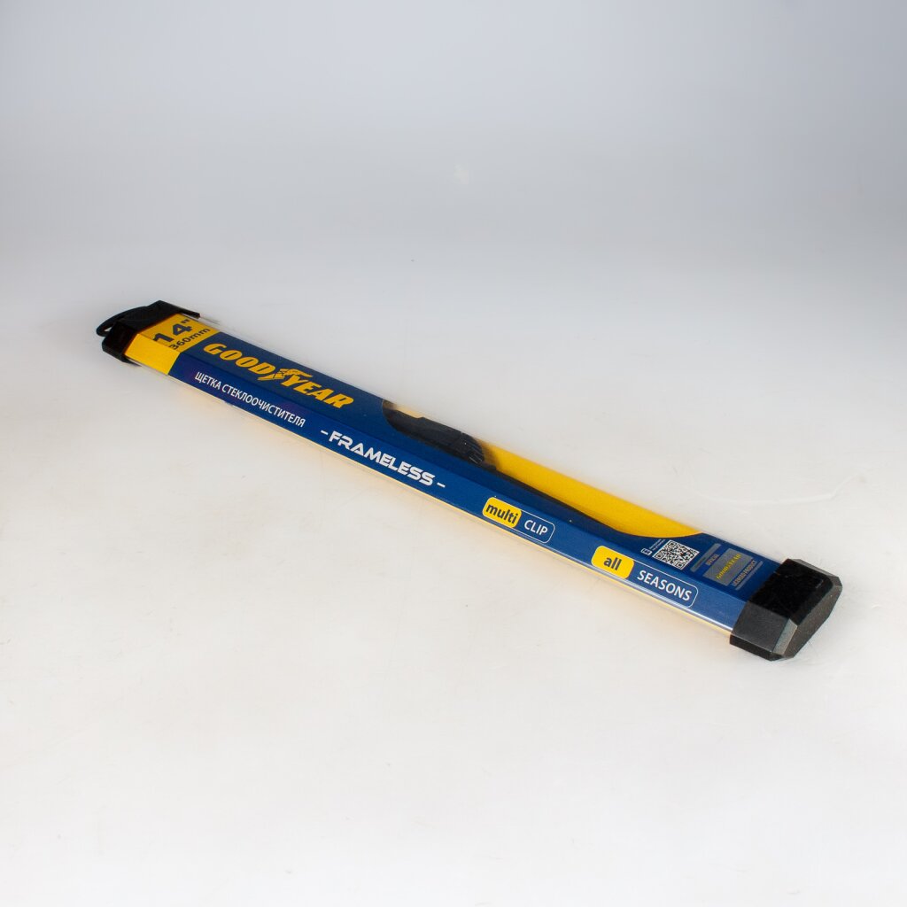 Щётка стеклоочистителя GoodYear Frameless GY000414 360 мм бескаркасная