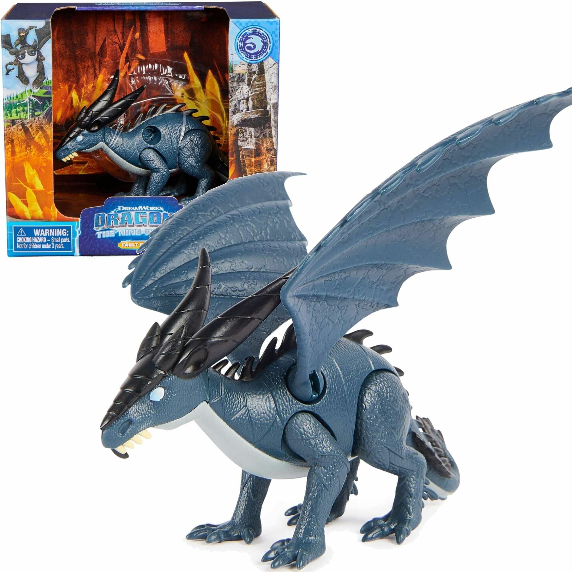 Фигурки Spin Master Как приручить Дракона - Дракон Потрошитель Fault Ripper / Девять миров - 20140688 6066326