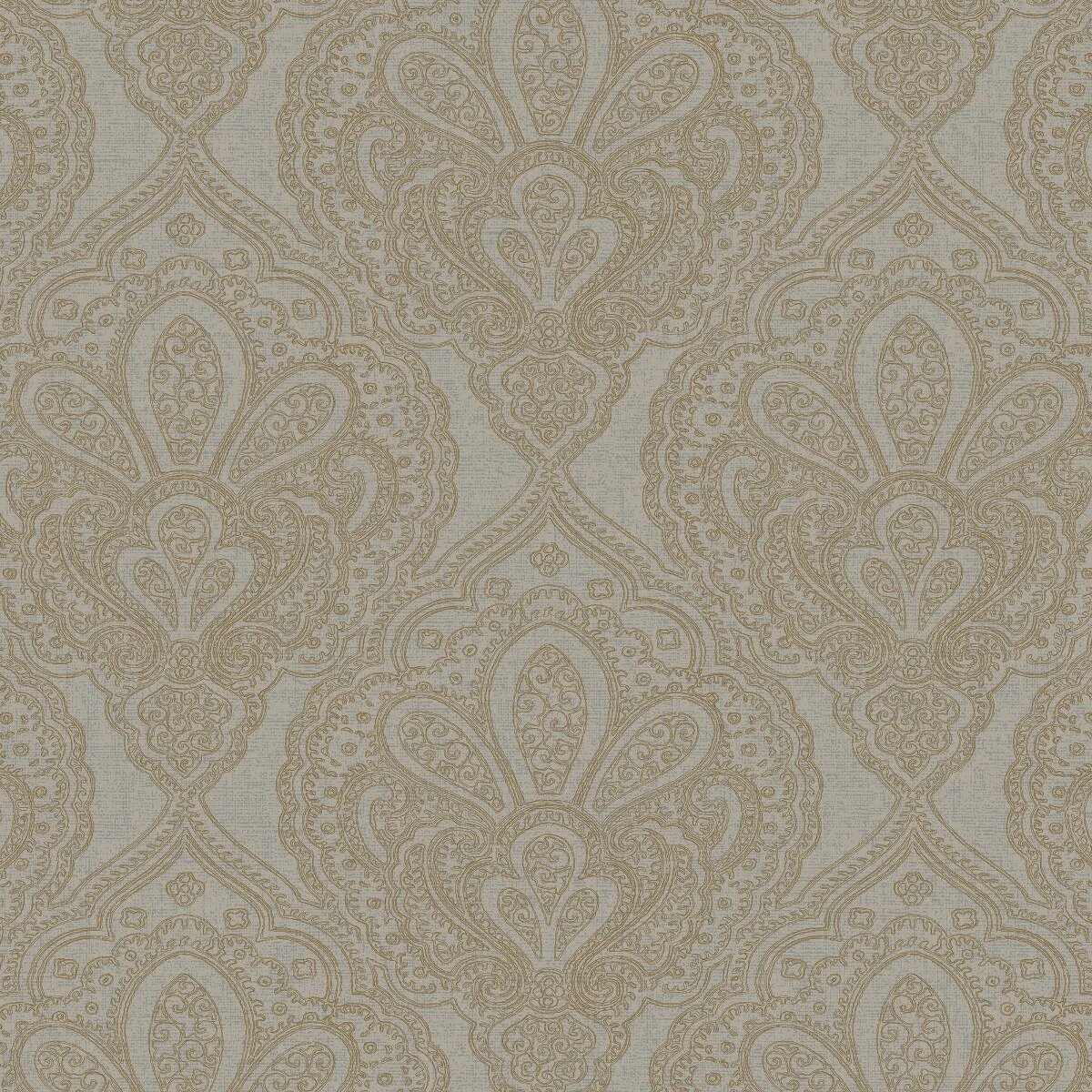 Обои Aura Emporium DWP0247-06 C; 0,53х10,05 м. , флизелин , коричневый