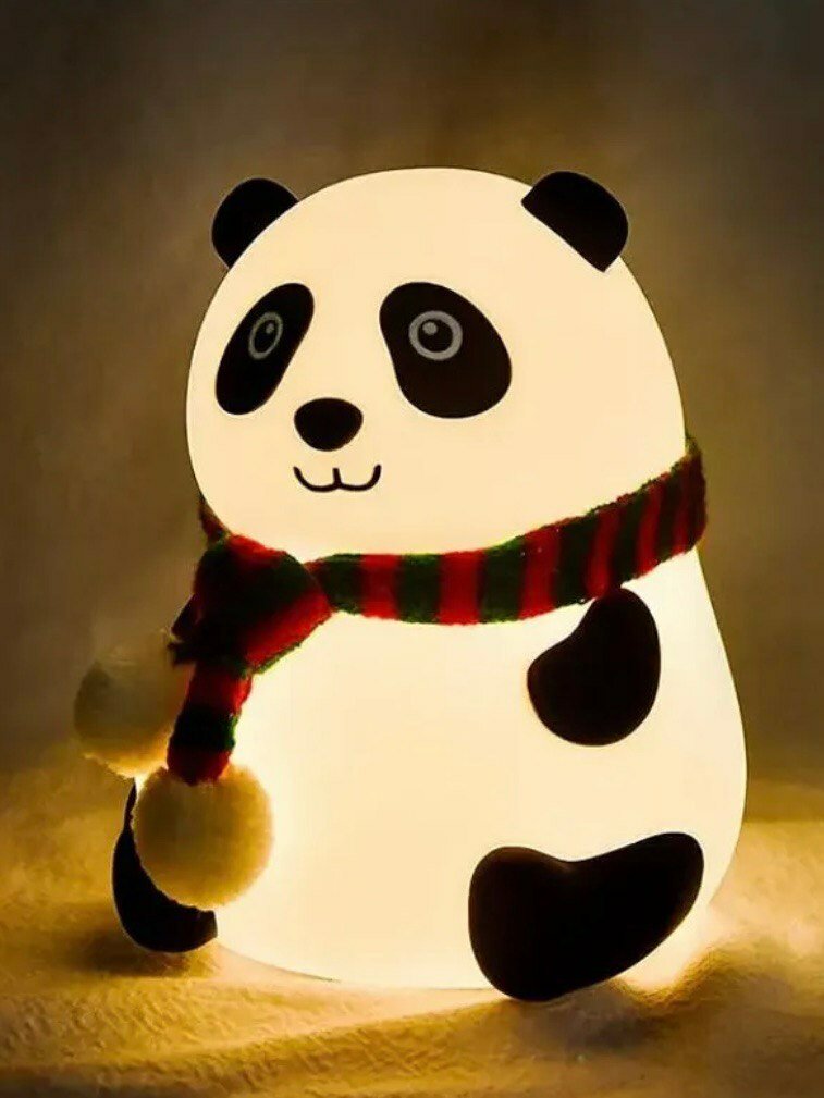 Ночник силиконовый Панда