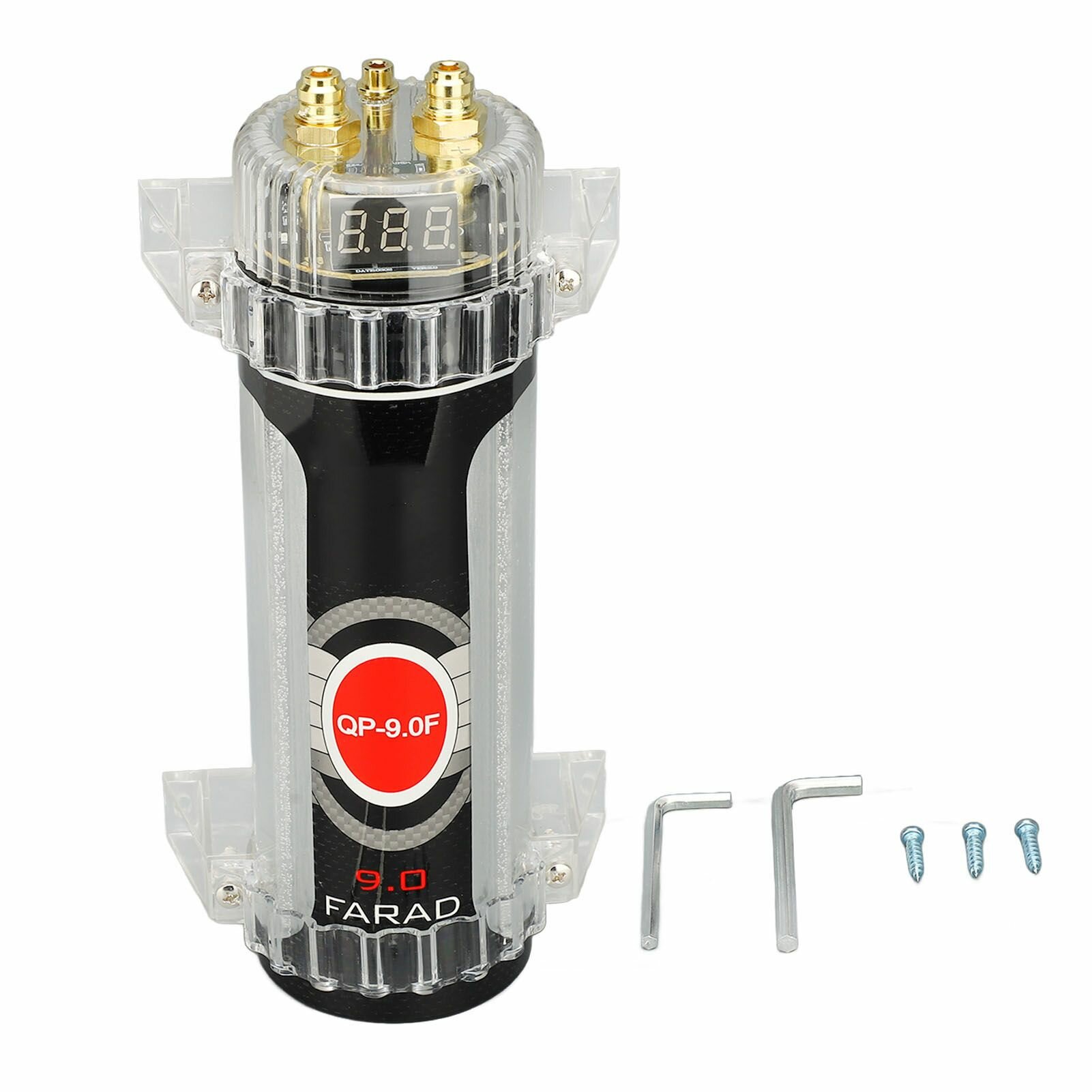 Цифровой конденсатор 9.0F для автоакустики 12В