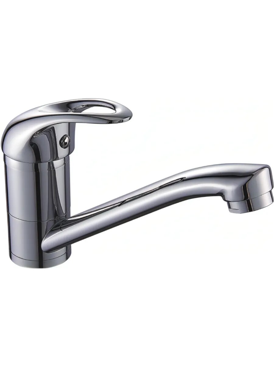 Смеситель для кухни Diadonna, латунь, поворотный излив, аэратор, экономия воды