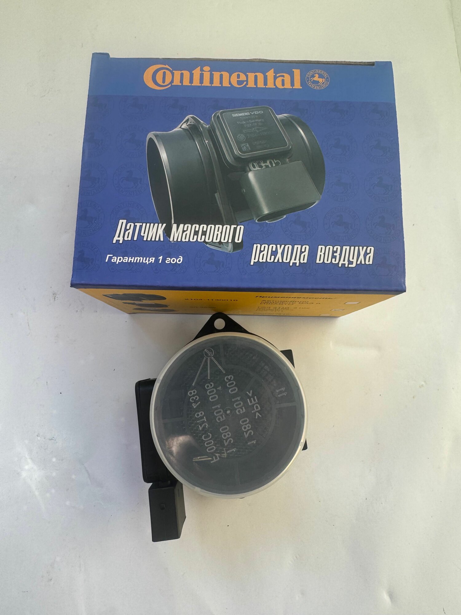 Датчик массового расхода воздуха 12в, арт. 20.3855000-10, 1 шт. 20.3855 ТУ 37 473 017-99