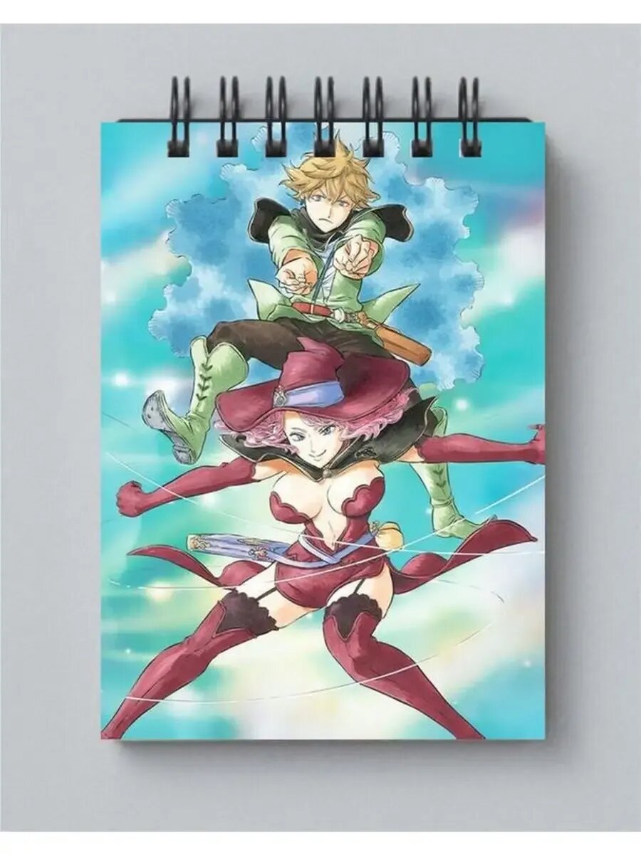 Блокнот Черный Клевер/A5