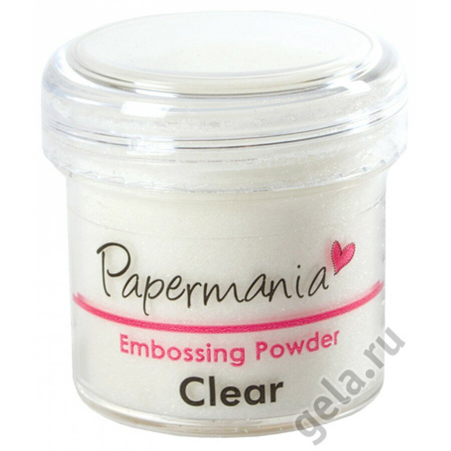 Пудра для тиснения, PAPERMANIA, прозрачный прозрачный DOCRAFTS PMA4021000