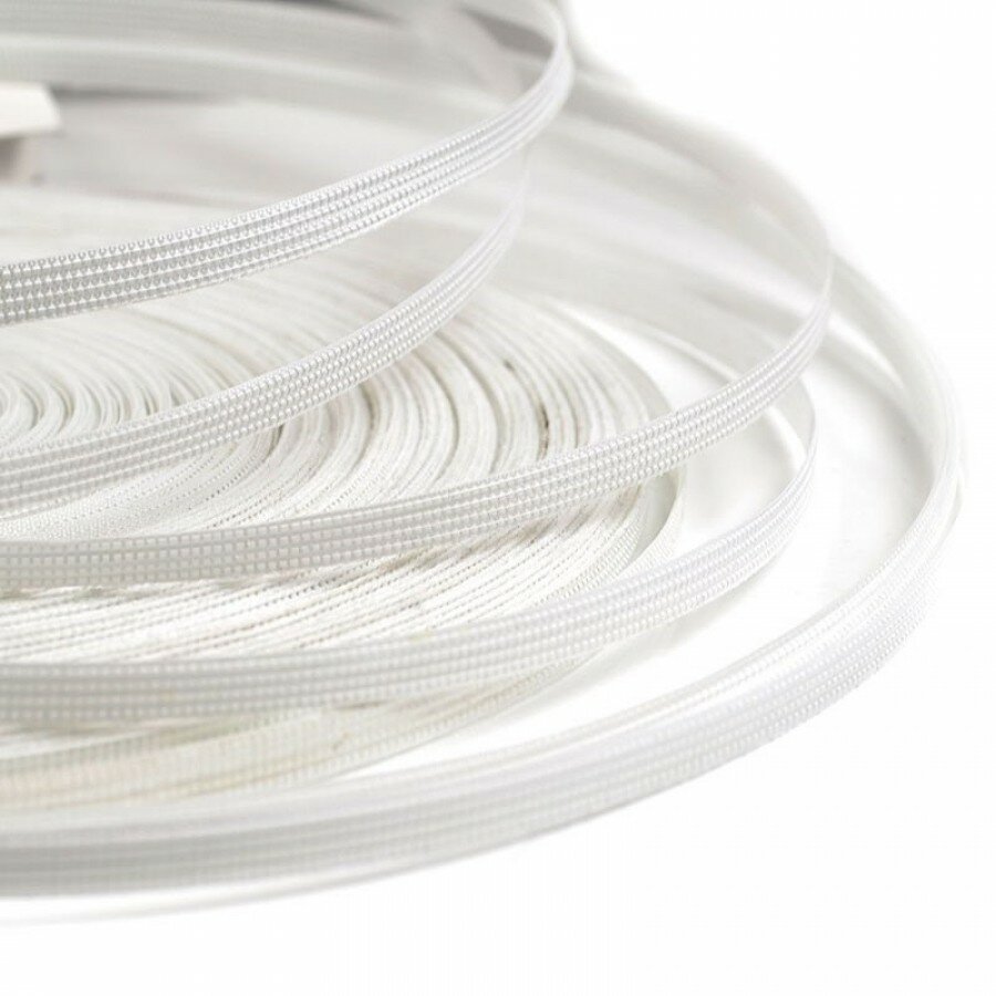 Регилин TBY 7223-3001 шир.6мм цв. белый уп.45,72м