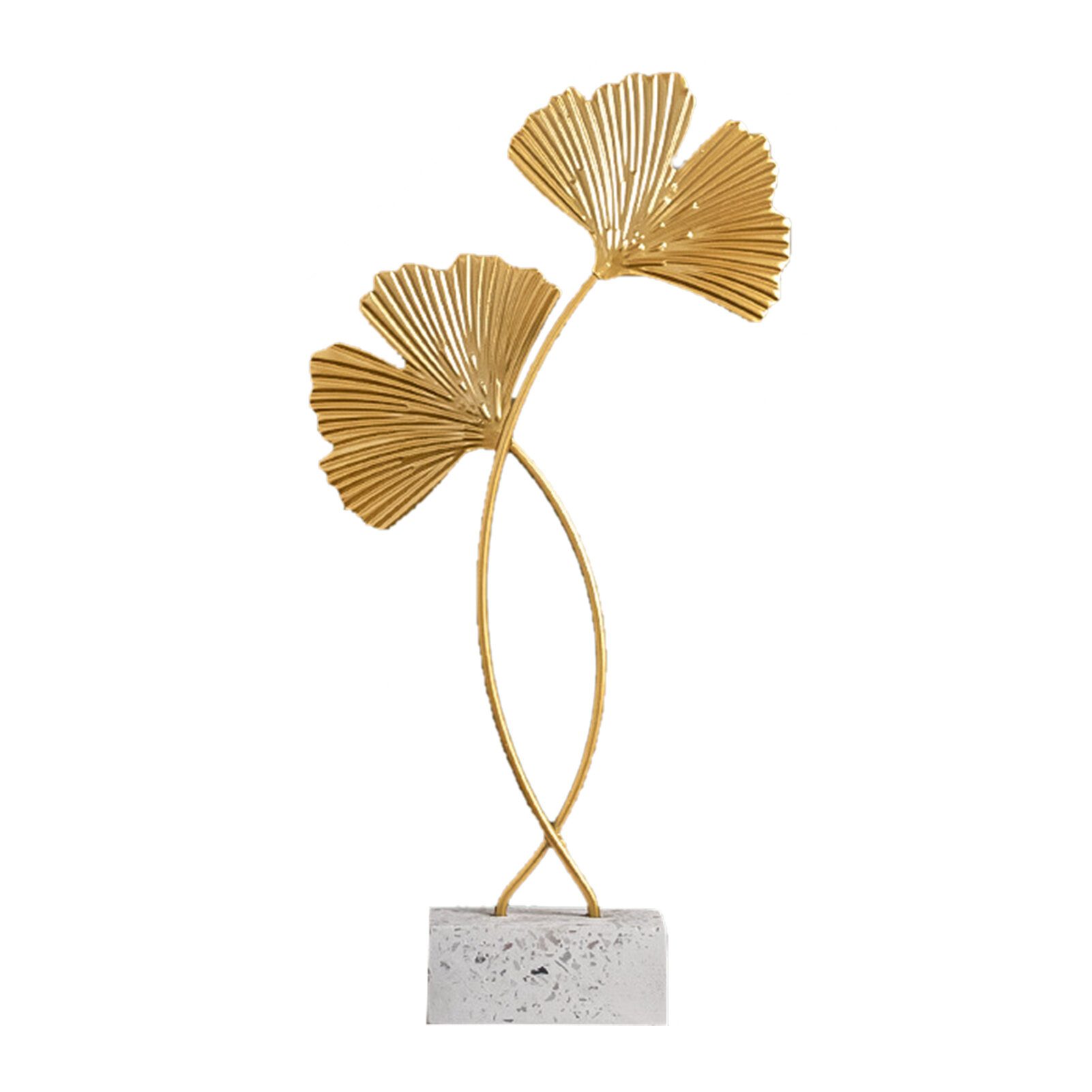 Железное золотое листья украшения