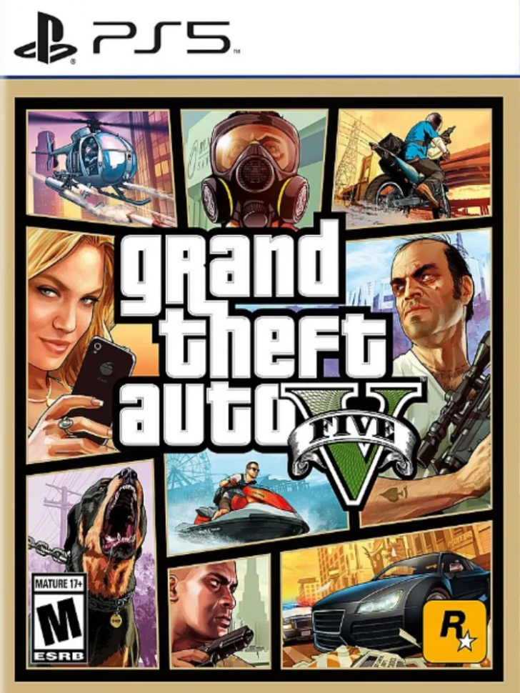 Игра Grand Theft Auto 5, GTA 5 для PS5 (PPSA 04263) (Русские субтитры)