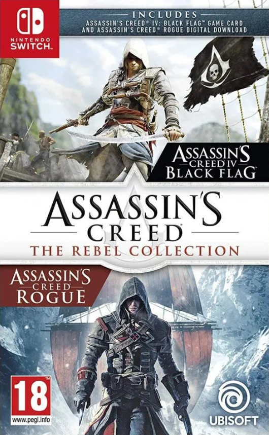 Игра Assassin's Creed The Rebel Collection для Nintendo Switch (Русская версия)