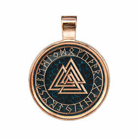 Рунический амулет Валькнут (Золотая коллекция)