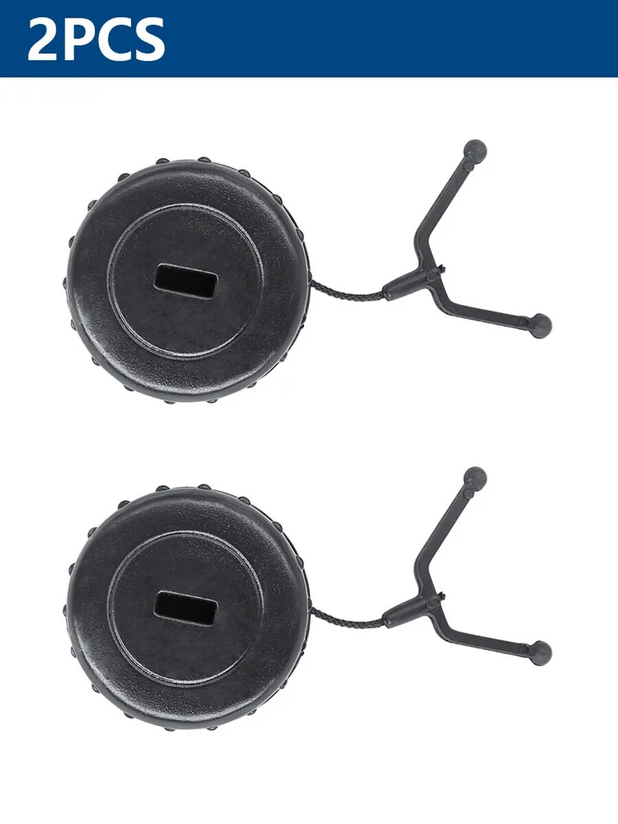 Крышка топливного бака для бензопилы/косилки/кустореза STIHL MS 180, 2 шт.