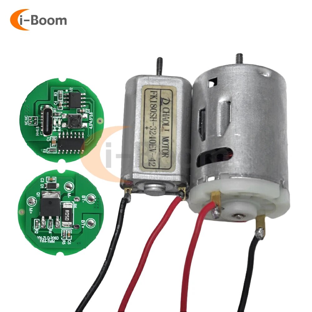 Плата управления драйвером двигателя постоянного тока 3 ~ 6 В, контроллер скорости двигателя, интерфейс Type-C, игрушечный автомобиль «сделай сам», маленькая электрическая дрель, электрическая отвертка