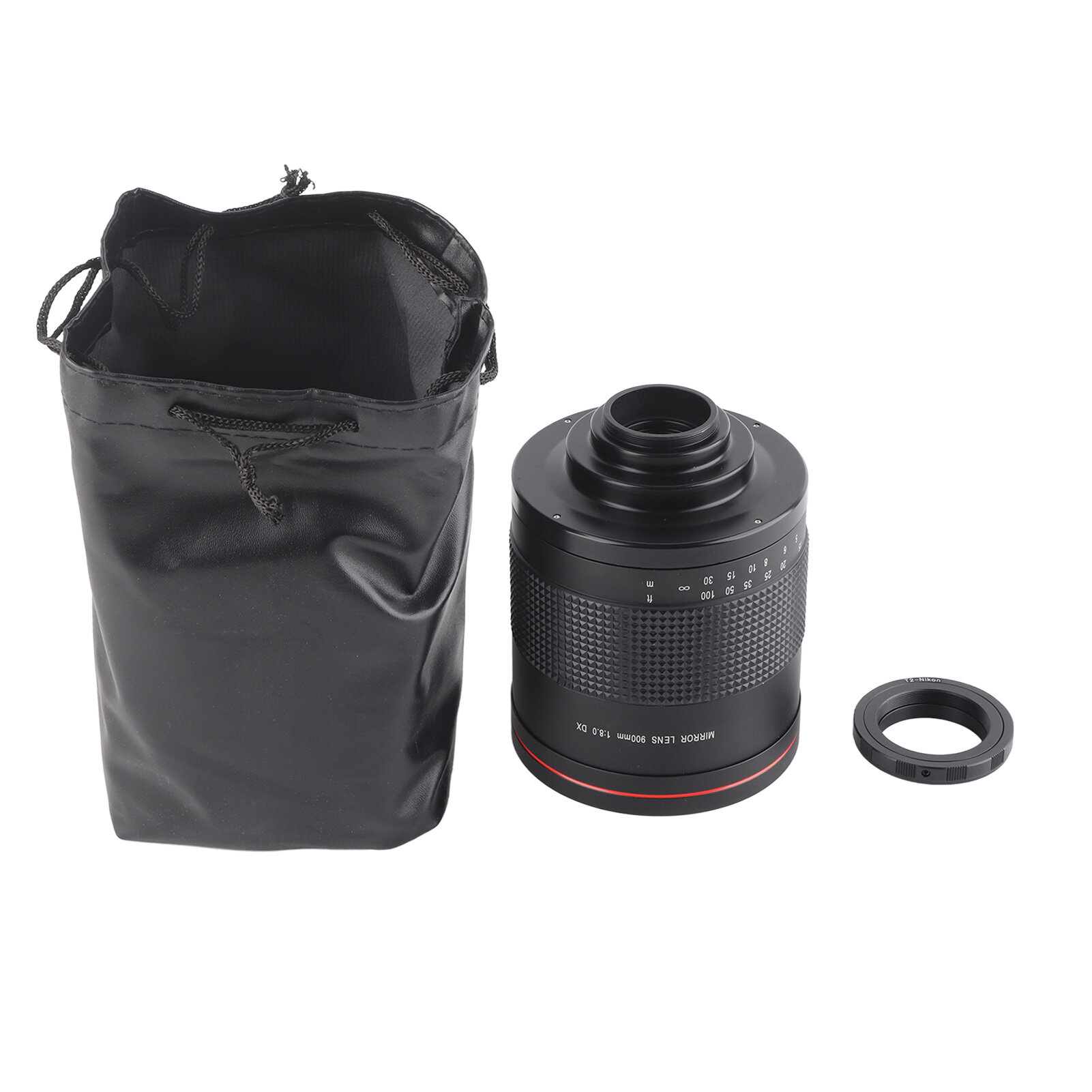 Супертелеобъектив 900 мм F8.0 с зеркальным креплением AI для зеркальных фотокамер Nikon.