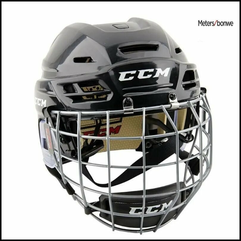 Шлем защитный CCM, для хоккея, 55-59 размер, чёрный-1pcs A902