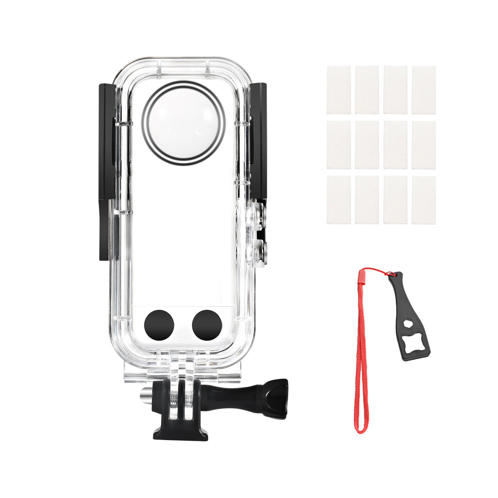 Водонепроницаемый чехол для панорамной камеры, подводная защита от воды (40 м), замена для X3.