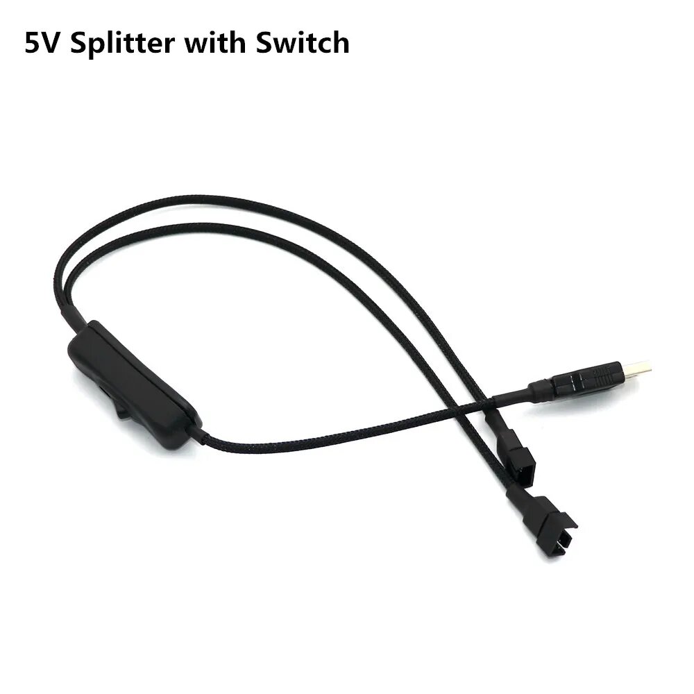 USB кабель питания 12V для вентилятора — фото 1