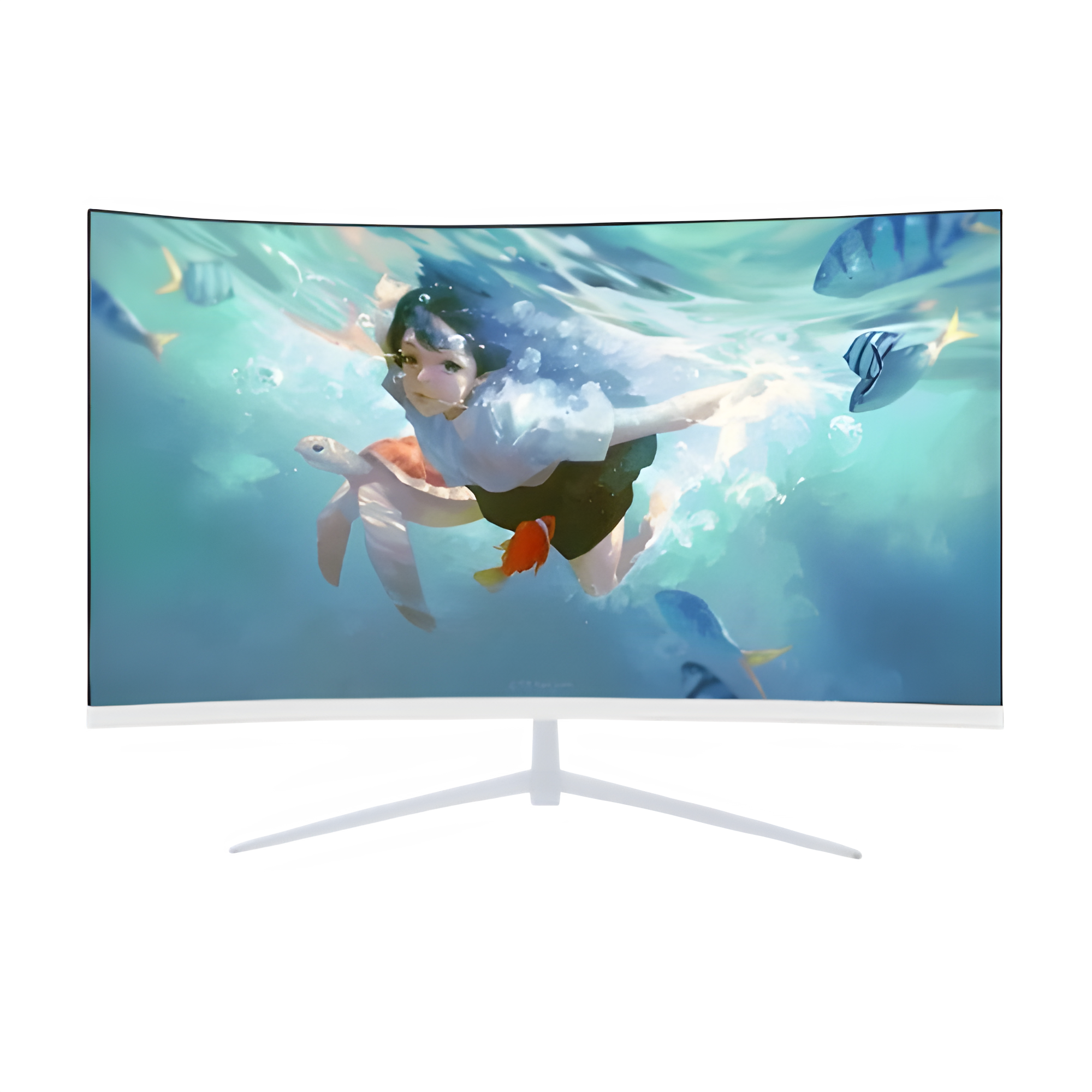 Игровой монитор Xinghuijia PZ245BS 27" с разрешением 1920x1080, 165 Гц, изогнутый экран