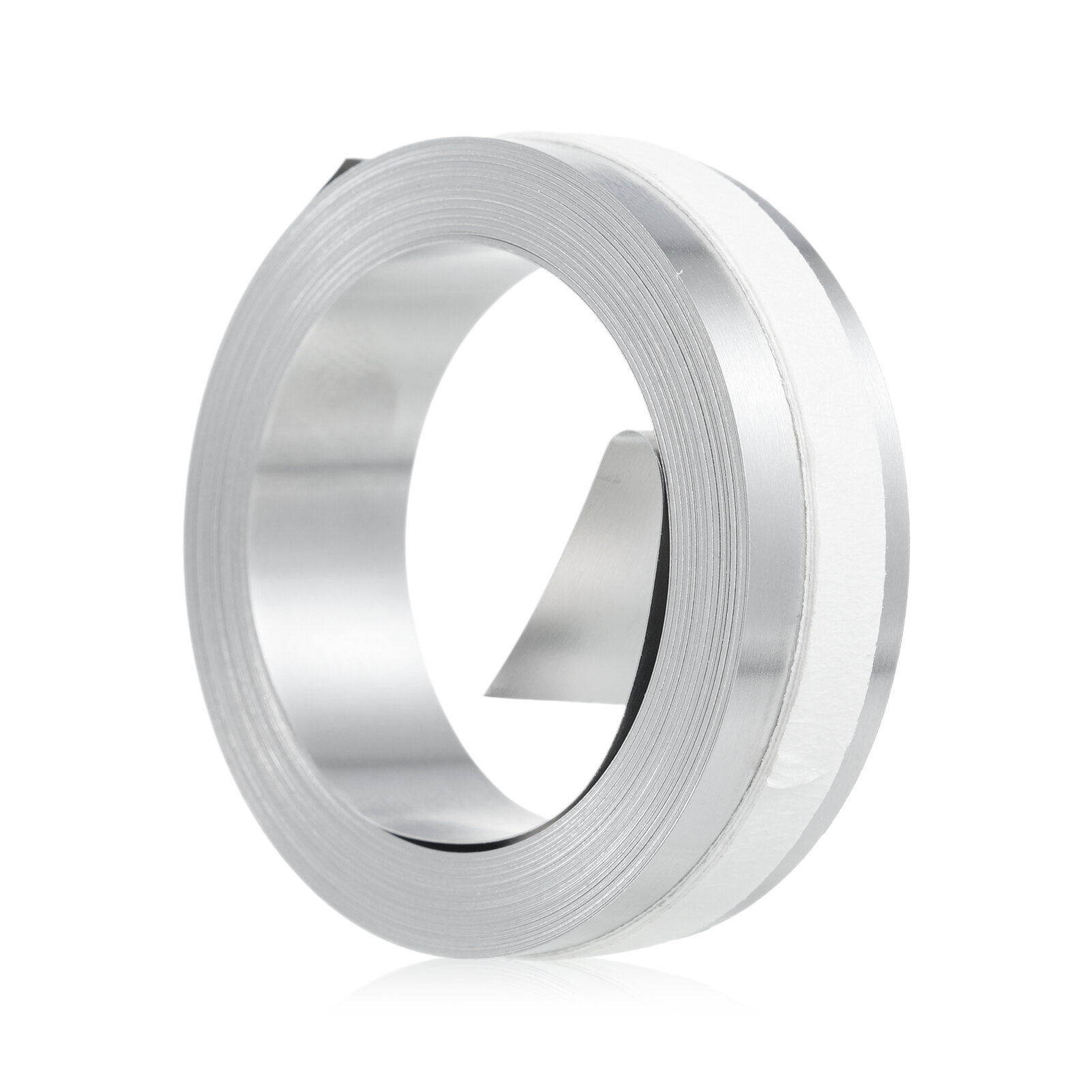 Алюминиевая лента для ручного 3D-тиснения, неклейкая, для использования с этикеточными принтерами DYMO M1011/M11 - 1 рулон 12 мм * 4,8 м