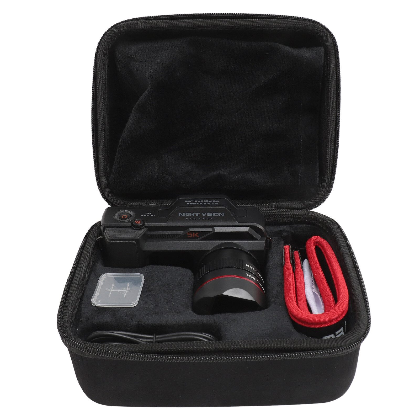 Цифровая камера 5K IR 50MP, 50x цифровой зум, 5G Wi-Fi, экран 4 дюйма, аккумулятор 4800 мАч, дорожная видеокамера