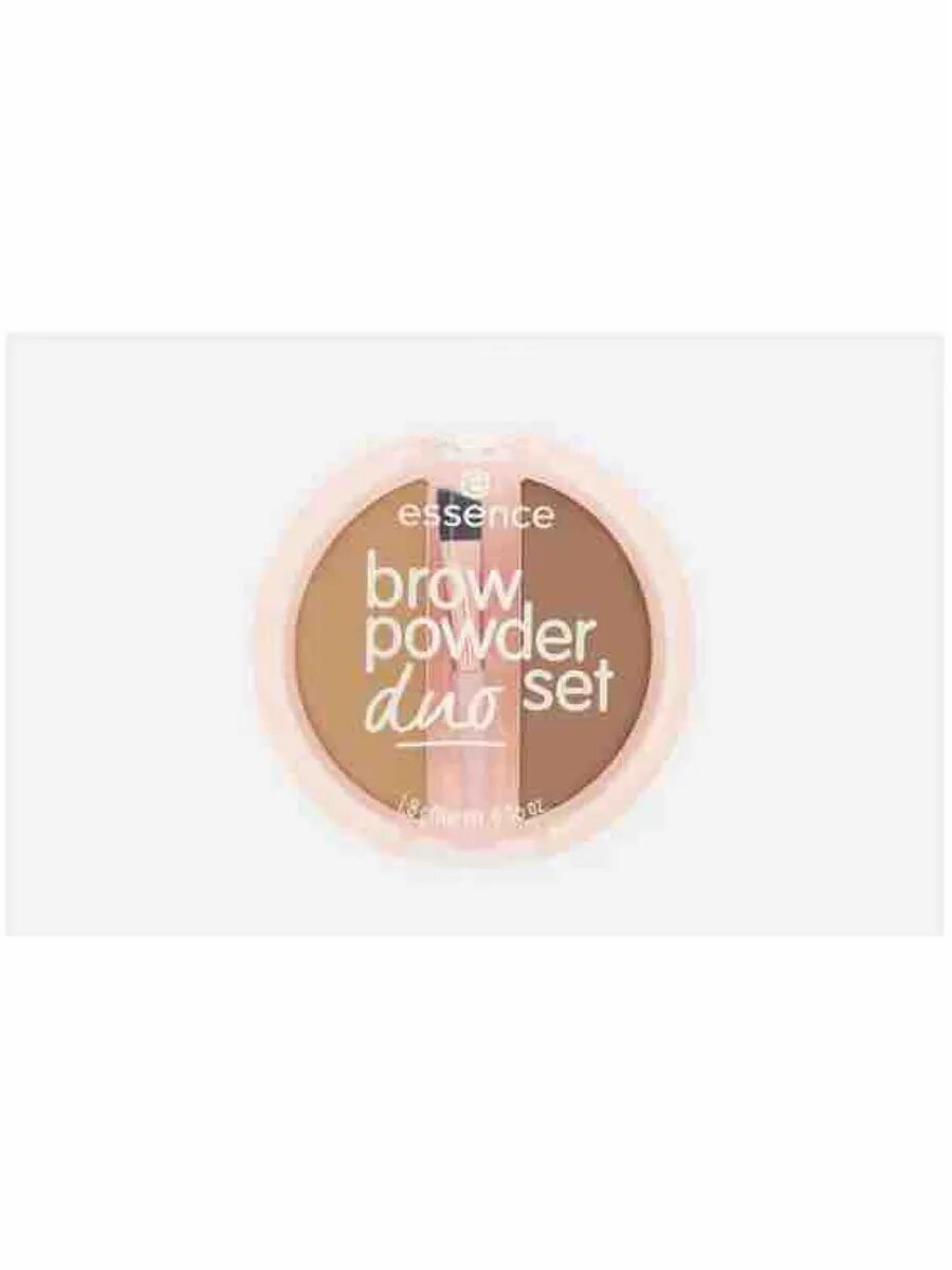 Палетка теней Essence "Brow Powder Duo Set" 01, 2 цвета, для бровей