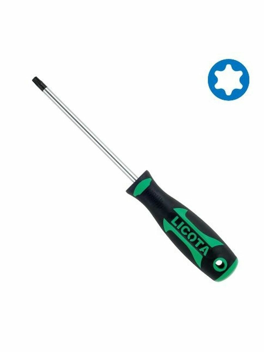 Отвертка Torx T10, 80 мм Licota