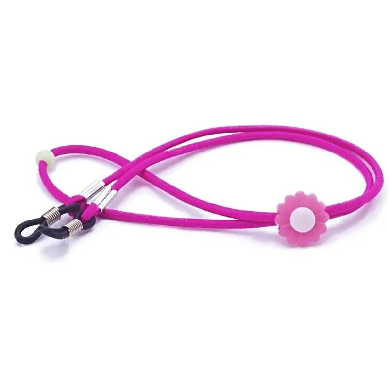 Детский ремешок для очков 12 цветов Розовый, K