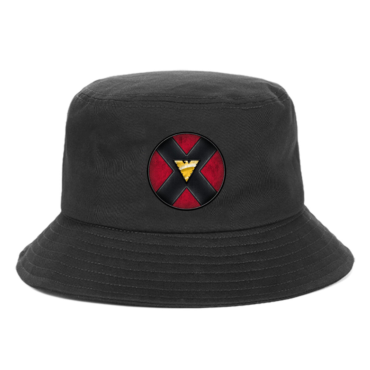 Аниме шляпы рыбака X-Mens Black Phoenix, складные солнечные шляпы для рыбалки, ведерные солнечные шляпы для женщин и мужчин