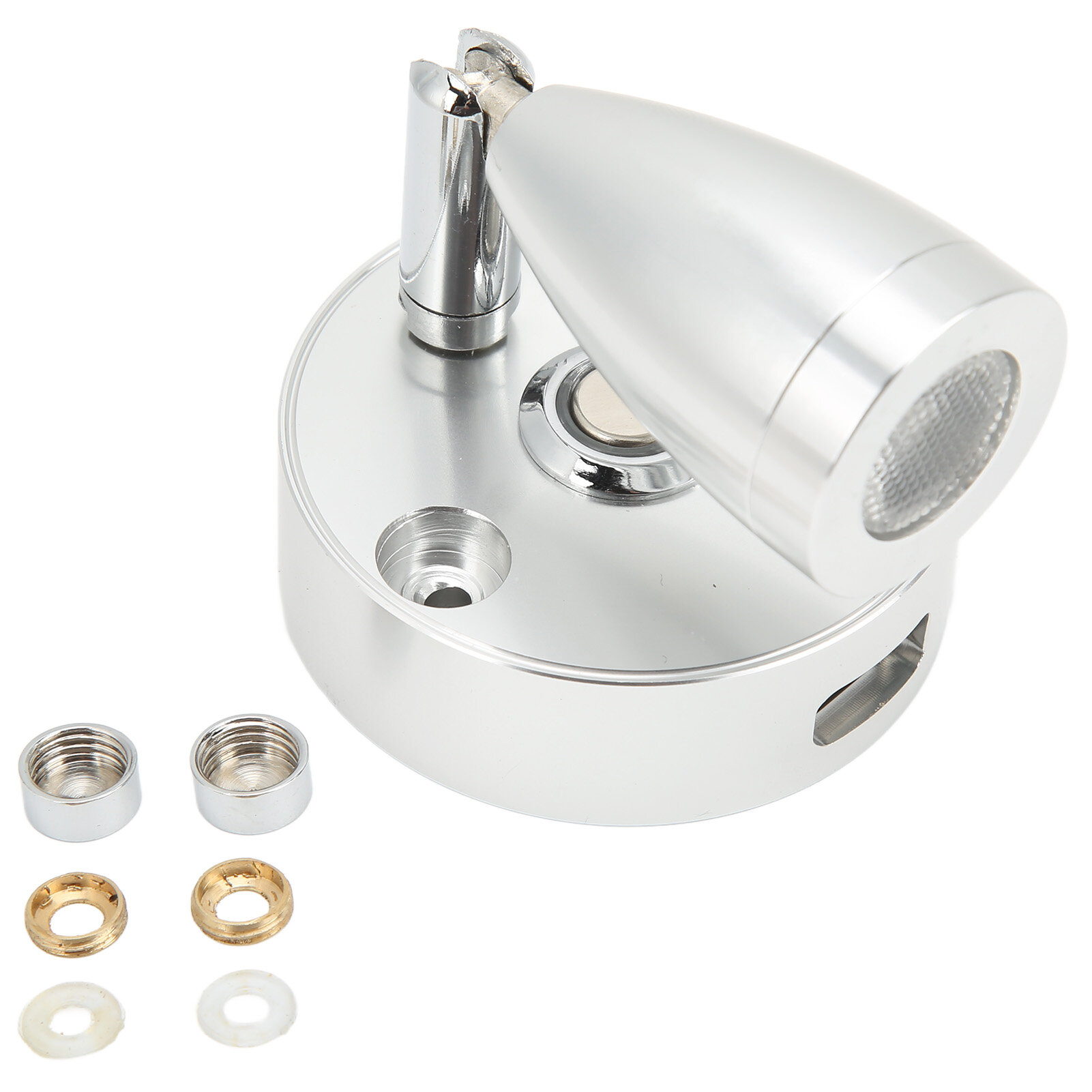 Лампа для чтения на колесах, 3500K, 3 цвета, алюминиевый сплав, регулируемый угол, 12 В, 24 В, прикроватная лампа для лодки, яхты