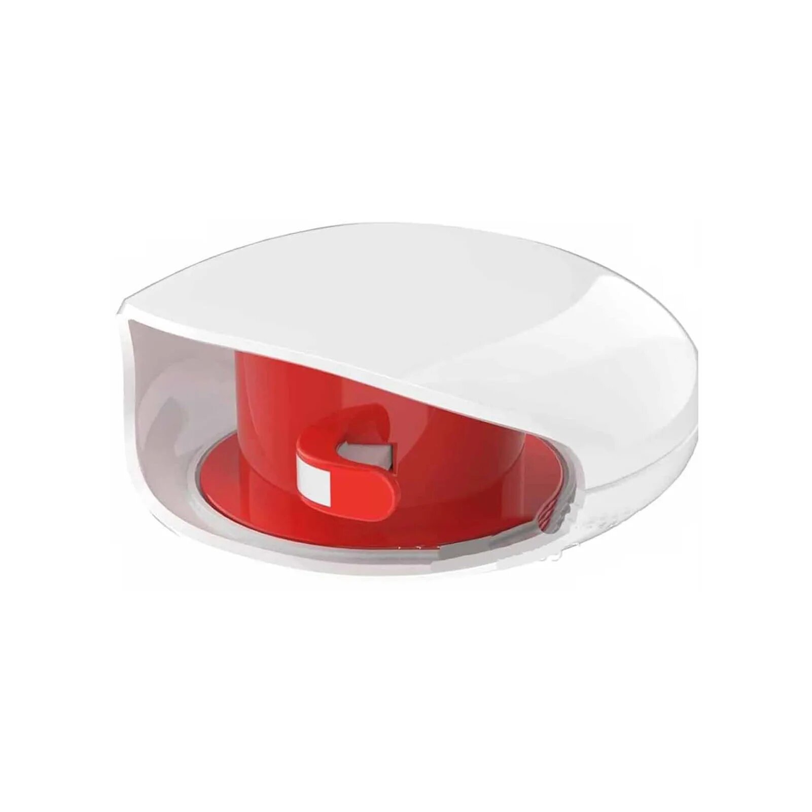 Белая катушка для наушников Earphone Storage Case