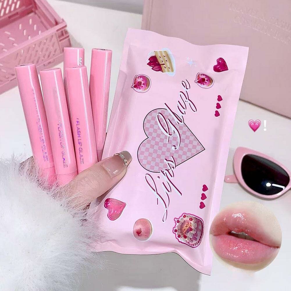 Набор матовых женских губных помад, 5ШТ