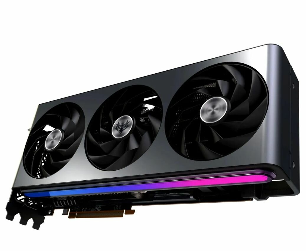 Видеокарта SAPPHIRE NITRO+ RX 7900 XT GAMING OC VAPOR-X (NITRO+ RX 7900 XT GAMING OC VAPOR-X) - PCI Express 4.0, 20 ГБ, GDDR6, 320 бит, PCI-E, GPU 2220 МГц