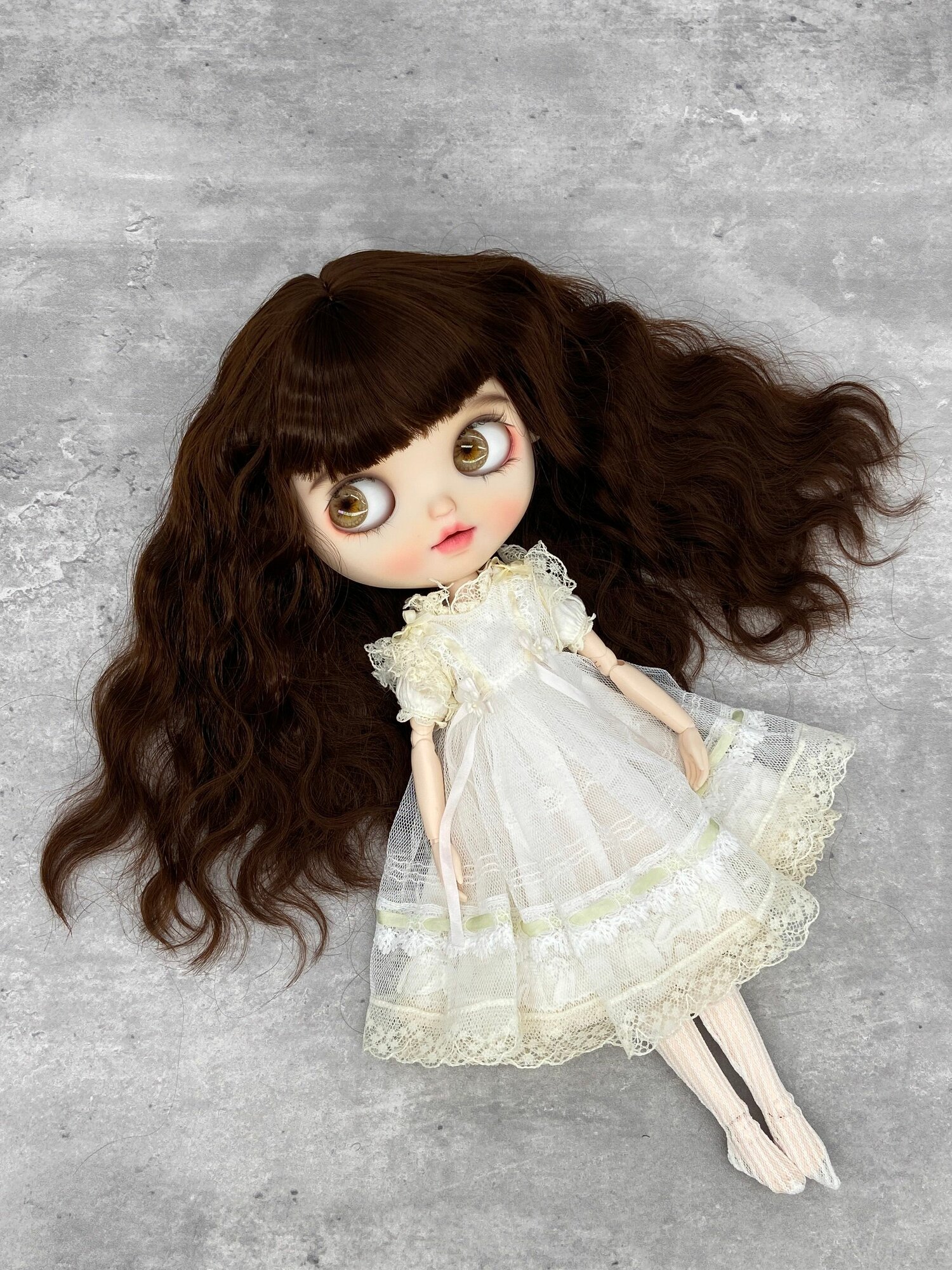 Кукла Блайз (Blythe) Кукольный парик Окружность головы 24,5-26,5 см