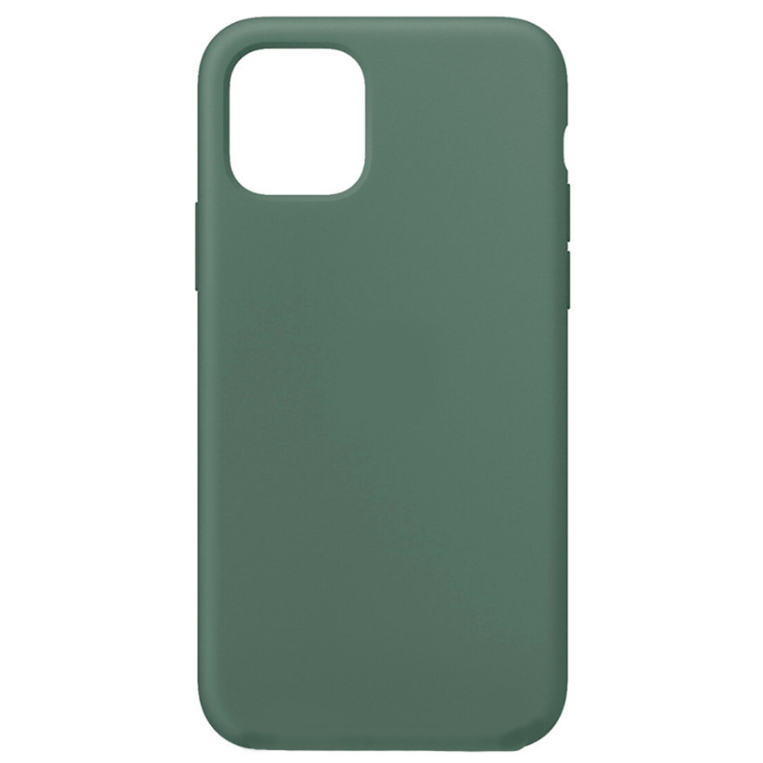 Чехол - накладка для iPhone 13 Mini, Silicon Case, без лого, зеленый лес